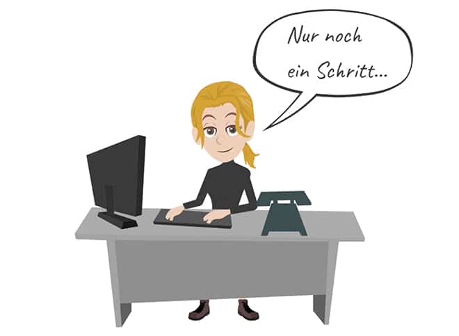 E-Mail für dein Anliegen bestätigen | Lean Prinzip